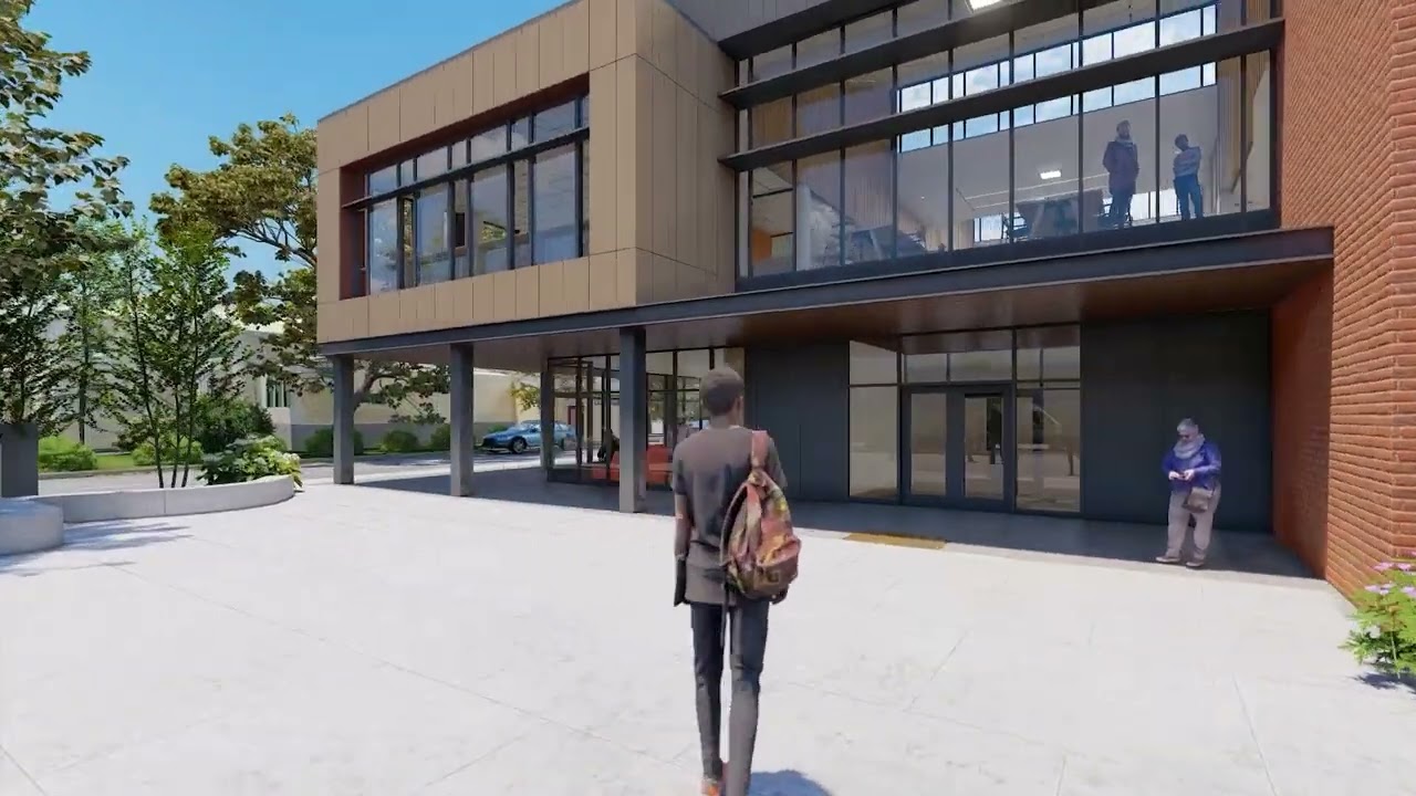 Greenfield Public Library Architect's Walkthrough - YouTube
