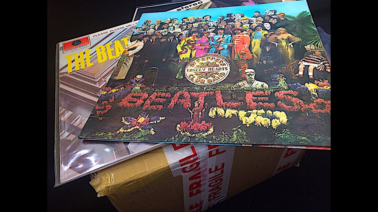 BIG BOX OF RECORDS JUST IN! BEATLES, STONES, BOWIE & MANY 60'S & 70'S ...