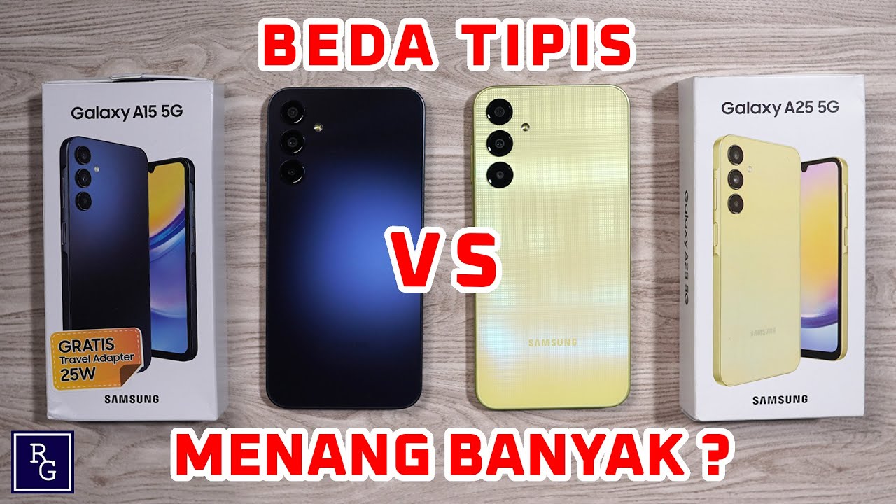 Review Perbandingan Samsung Galaxy A15 5G vs Samsung Galaxy A25 5G - Pilih yang mana? - YouTube