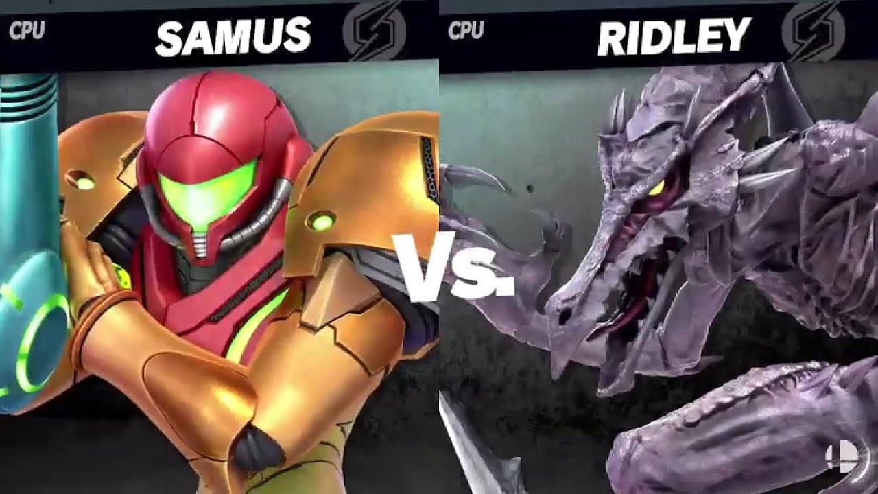 Super Smash Bros. Ultimate - Battle #2541 Samus VS Ridley - YouTube