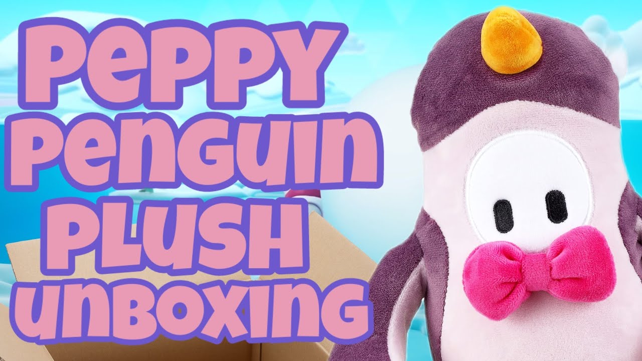 Fall Guys Peppy Penguin Plush Unboxing! - YouTube