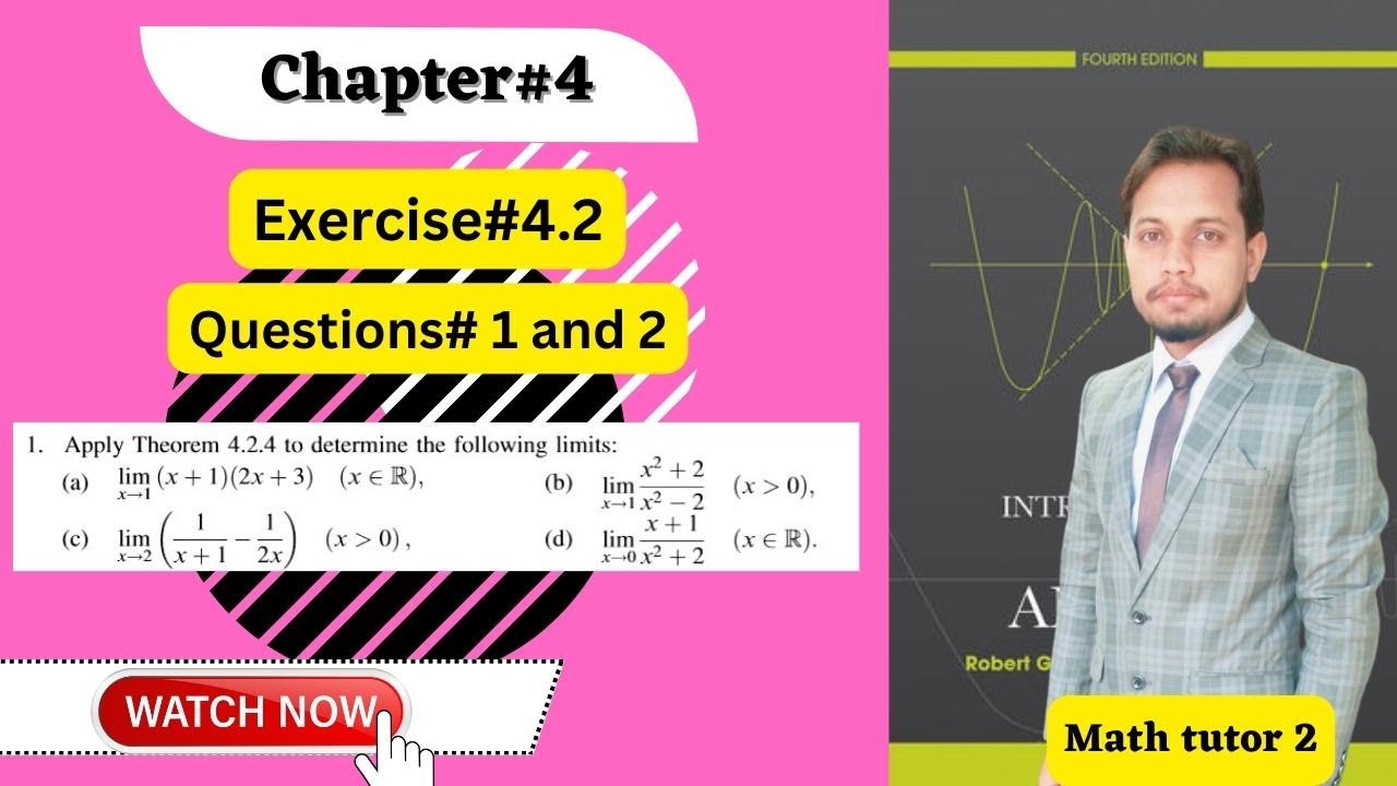 Exercise 4 2 Real Analysis By Bartle Q 1 2 How To Find Limit Of Exercise 4 2 Real Analysis By Bartle Q 1 2 How To Find Limit Of