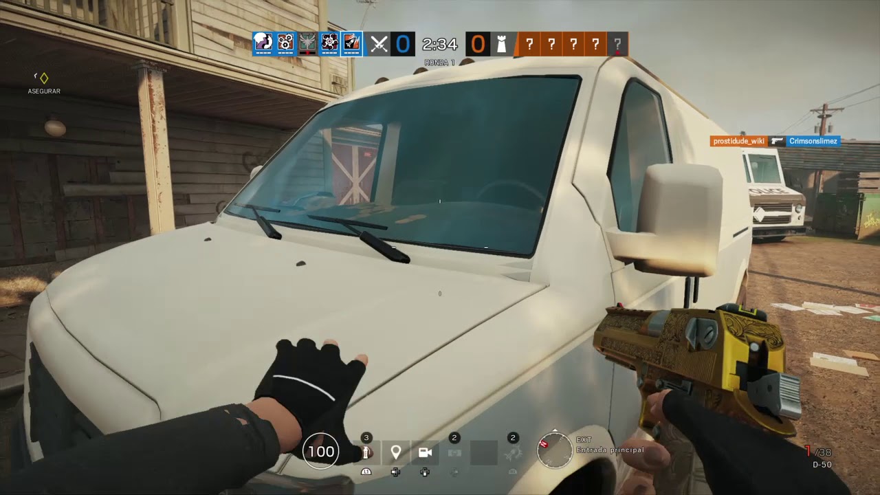 Golden gun R6 - YouTube