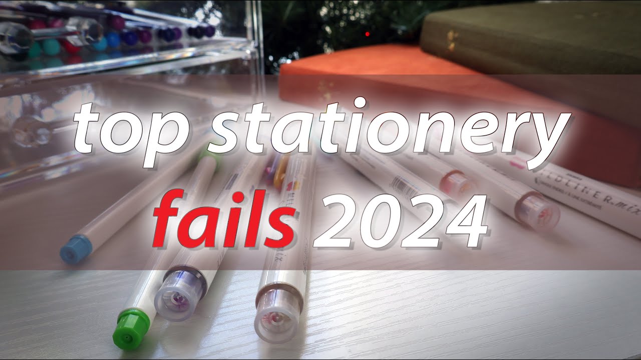 Top Stationery Fails of 2024 - YouTube
