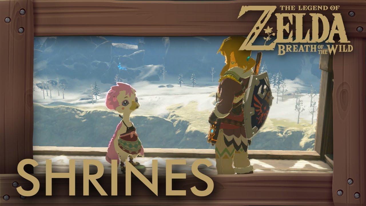Zelda Breath of the Wild - All Shrines (Hebra Tower) Locations ...