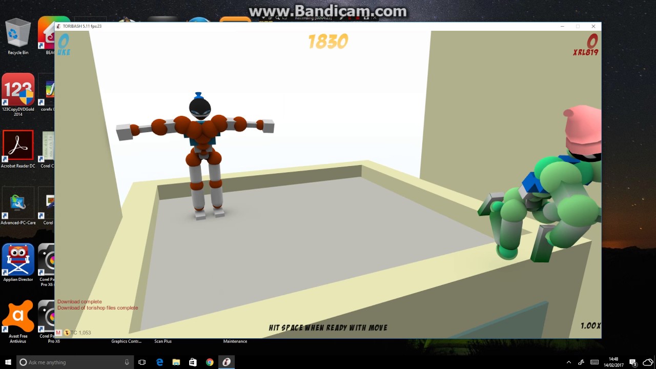 Toribash parkour replay and parkour gameplay! - YouTube