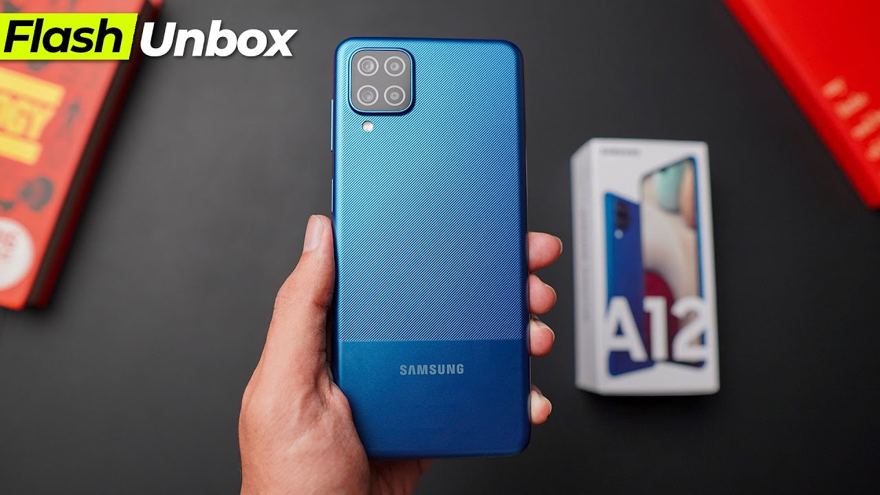 Unboxing + Gaming Test Samsung A12 | GEDE STORAGE DOANG? - YouTube