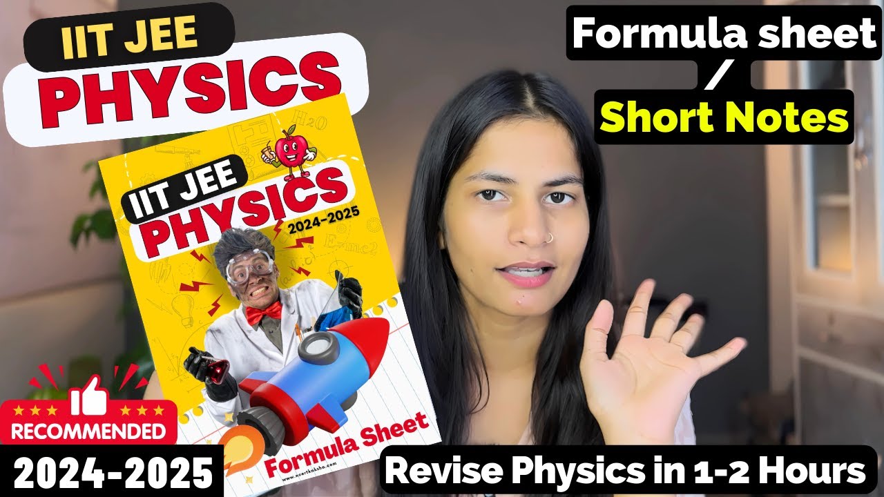 IIT Jee physics all formulas 🤯 | JEE 2025 | Formula sheet/Short Notes ...