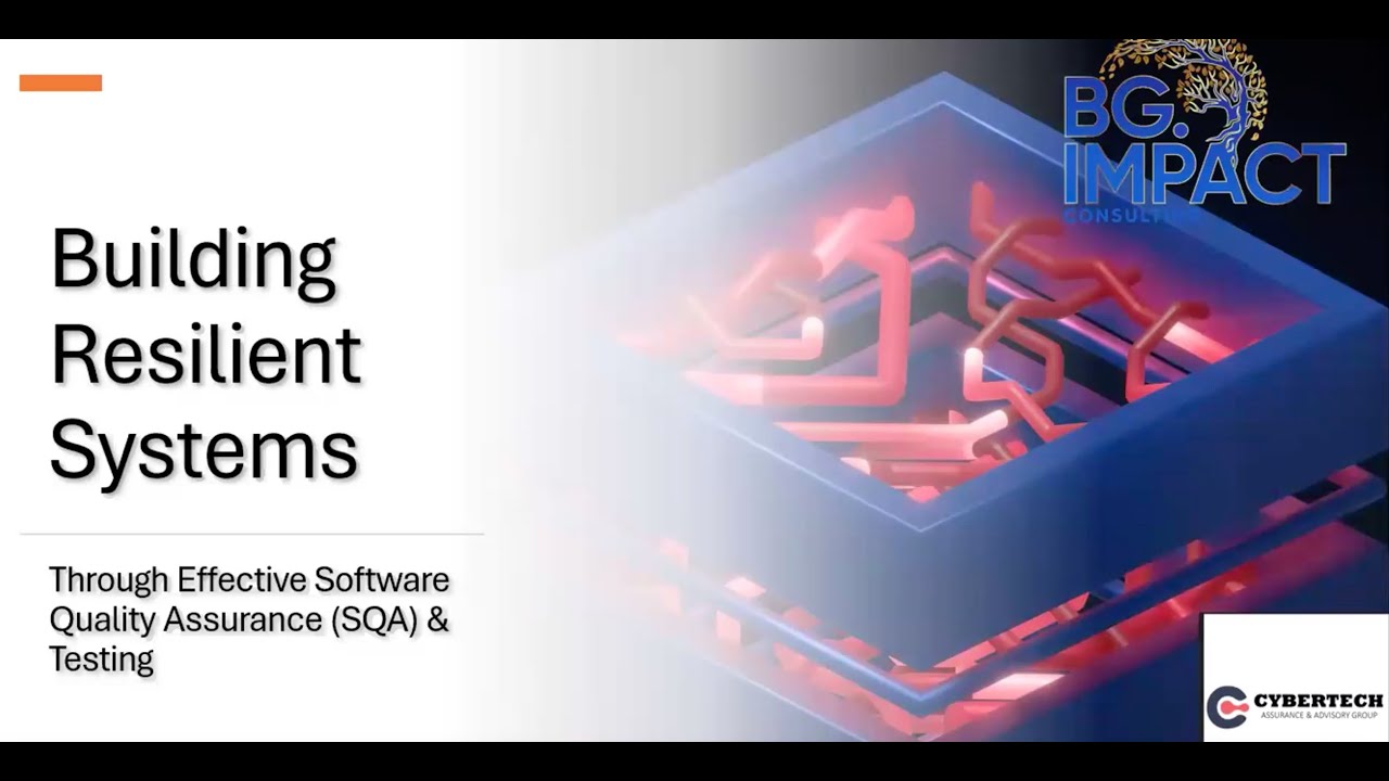 Building Resilient Systems Through Effective Software Quality Assurance ...