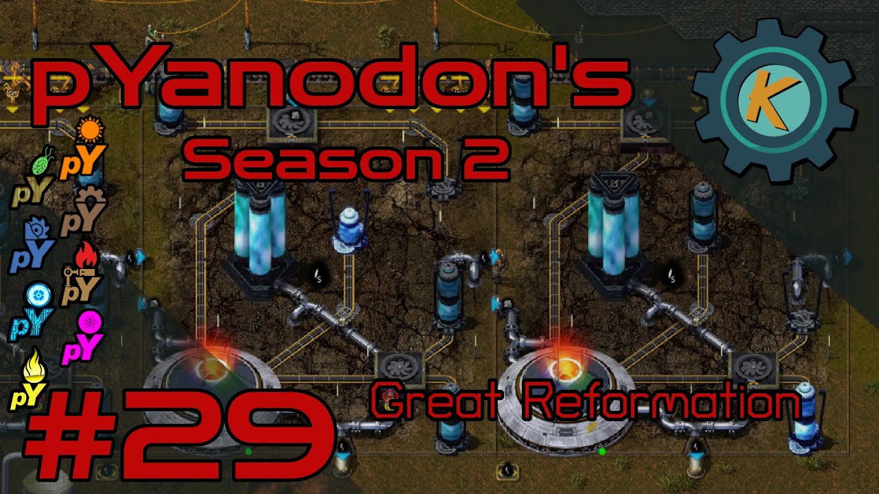 Factorio pYanodon's S2E29 - Kerogen Processing & More Stone! - YouTube