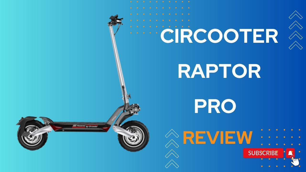 Circooter Raptor Pro: Electric Scooter Wonder! - YouTube