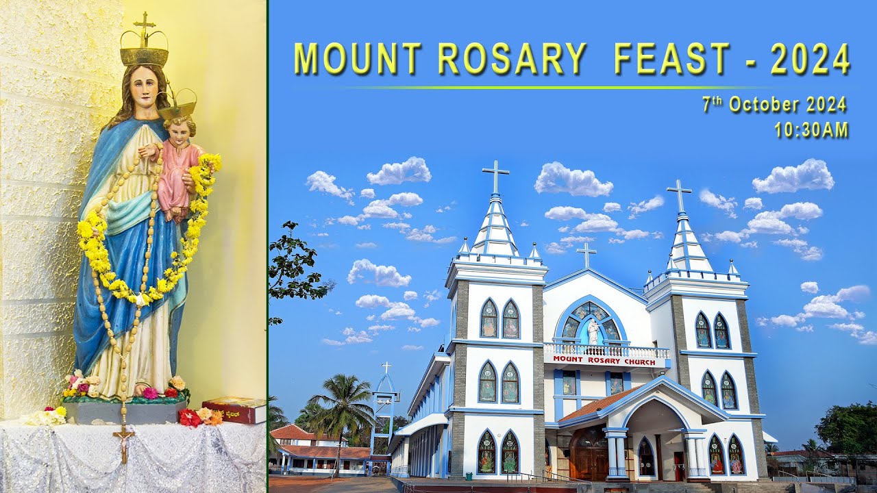 Feast of Our Lady of the Rosary | Mon, 7 Oct, 2024 - YouTube