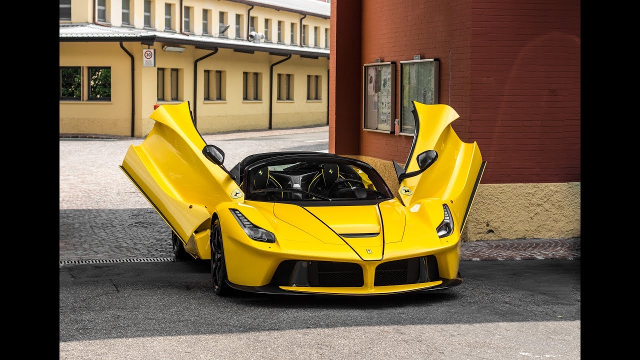 Car Spotting outside the Ferrari Factory | LaFerrari Aperta, 812SF ...