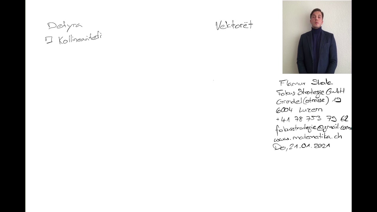 Matematikë, Matematike apo Matematika? Vektorët 37 nga Flamur Shala ...