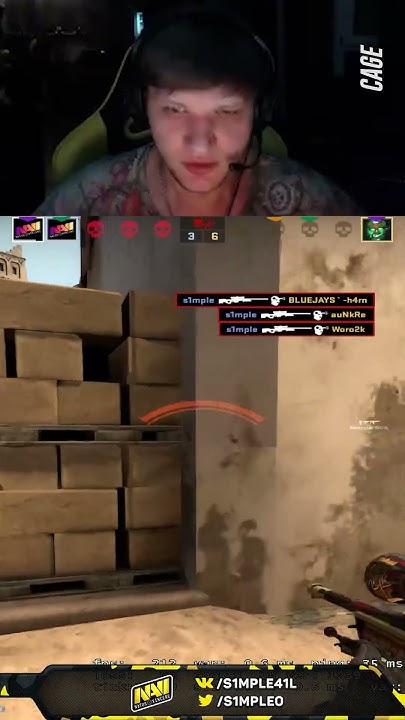 s1mple in CS:GO was something else! 🤯 #s1mple #csgo #twitchclips - YouTube