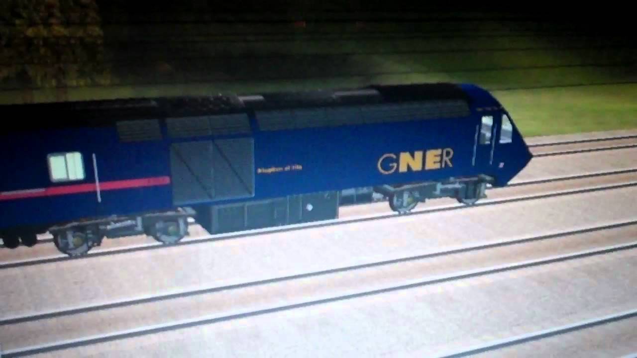 MSTS. GNER hst 125mph - YouTube