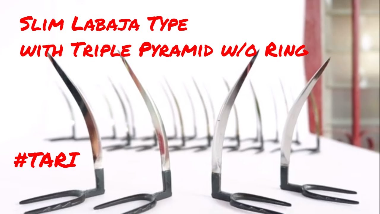 TARI / GAFF DESIGN “NO RING" (Slim Labaja Type with Triple Pyramid ...