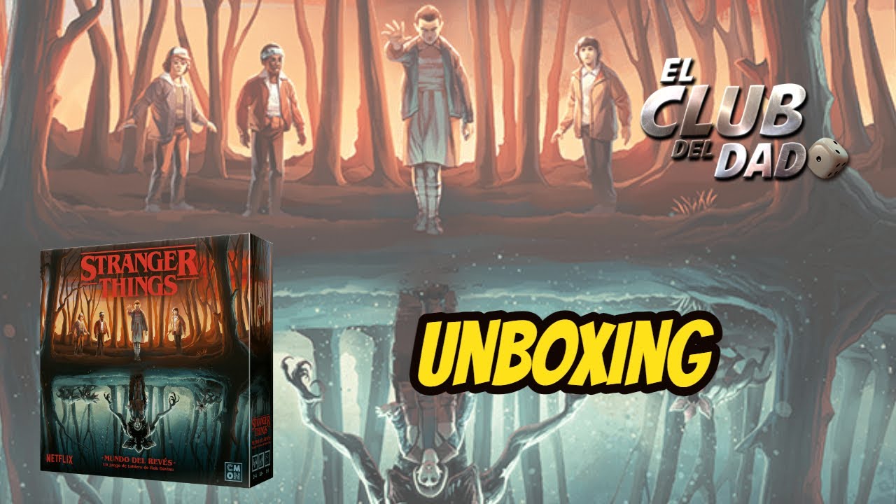 Stranger Things: Mundo del Revés - Unboxing - El club del dado - YouTube