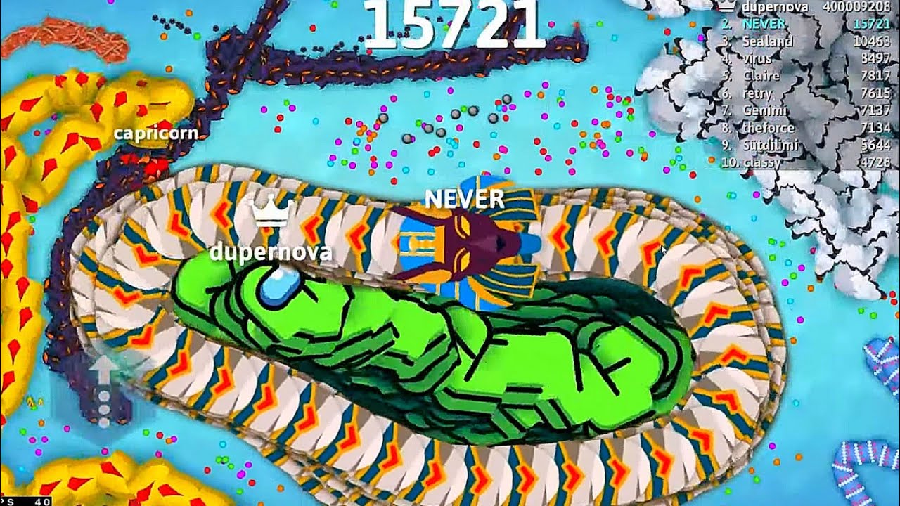 Can You Survive This Snake Game Challenge? Snake.io🐍 #334 - YouTube