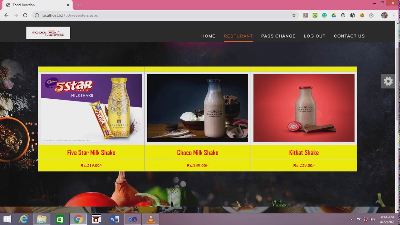 Online Food Delivery using VB.NET - YouTube