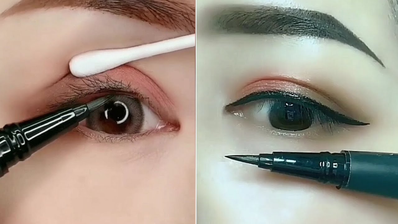 10 Easy Eyeliner Makeup Tutorial For Beginners 👉 Must Watch Beautiful ...
