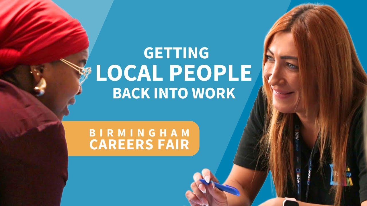 Getting local people back into work - Birmingham Careers Fair 2025 ...
