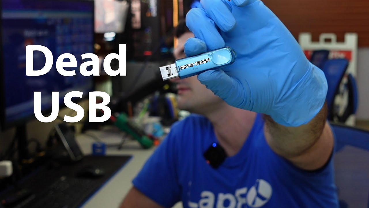 Recovering Data from a Dead Microcenter USB Flash Drive - YouTube