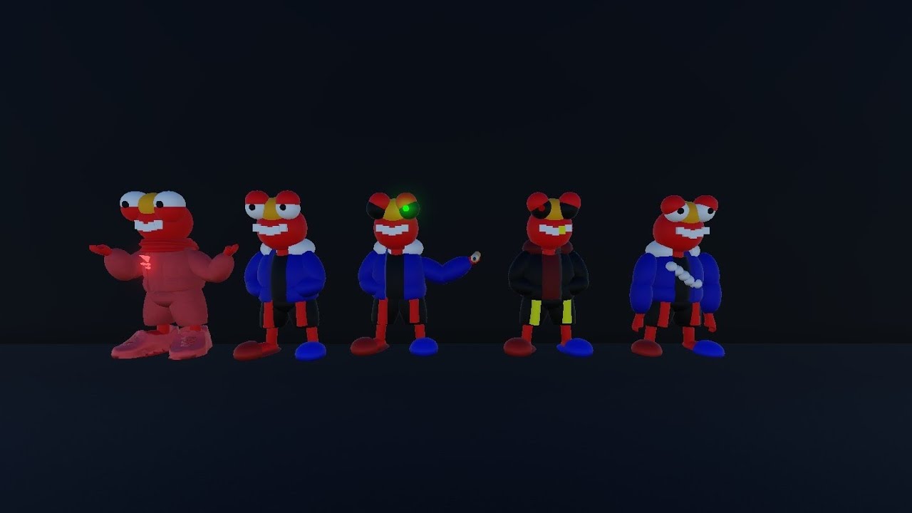 roblox elmo sans boss - YouTube