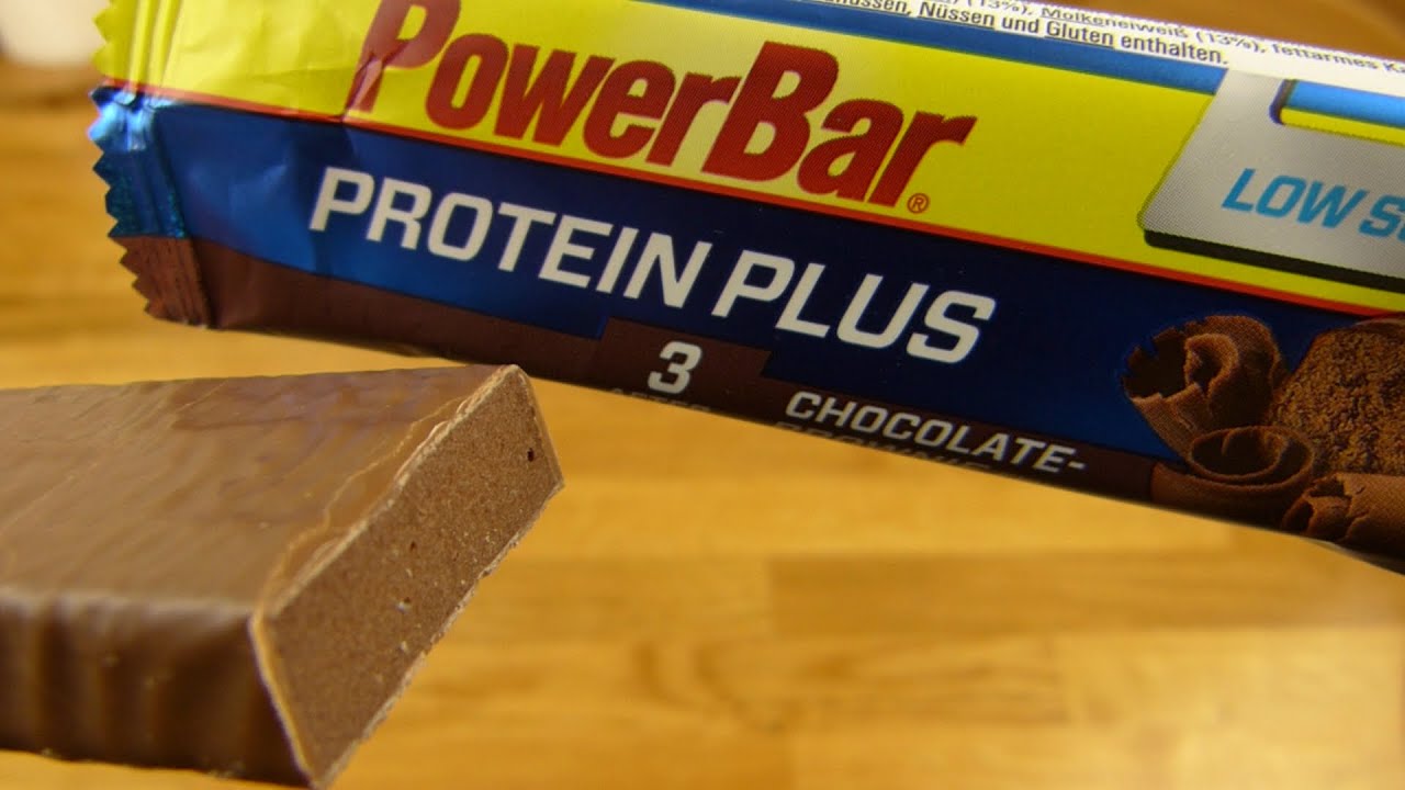 PowerBar Protein Plus Bar - YouTube
