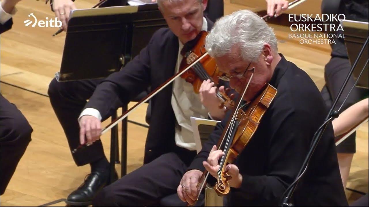 Mozart: Violin Concerto No.5 - Pinchas Zukerman - Euskadiko Orkestra - YouTube