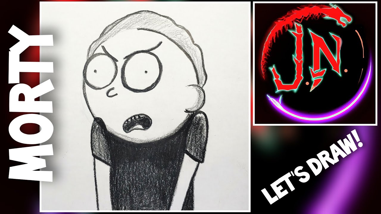 Drawing Angry Morty from Adult Swim's Rick and Morty for Beginners!# ...