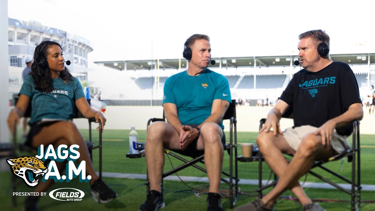 First Week of Pads at Jaguars Training Camp | Jags A.M. | Jacksonville ...