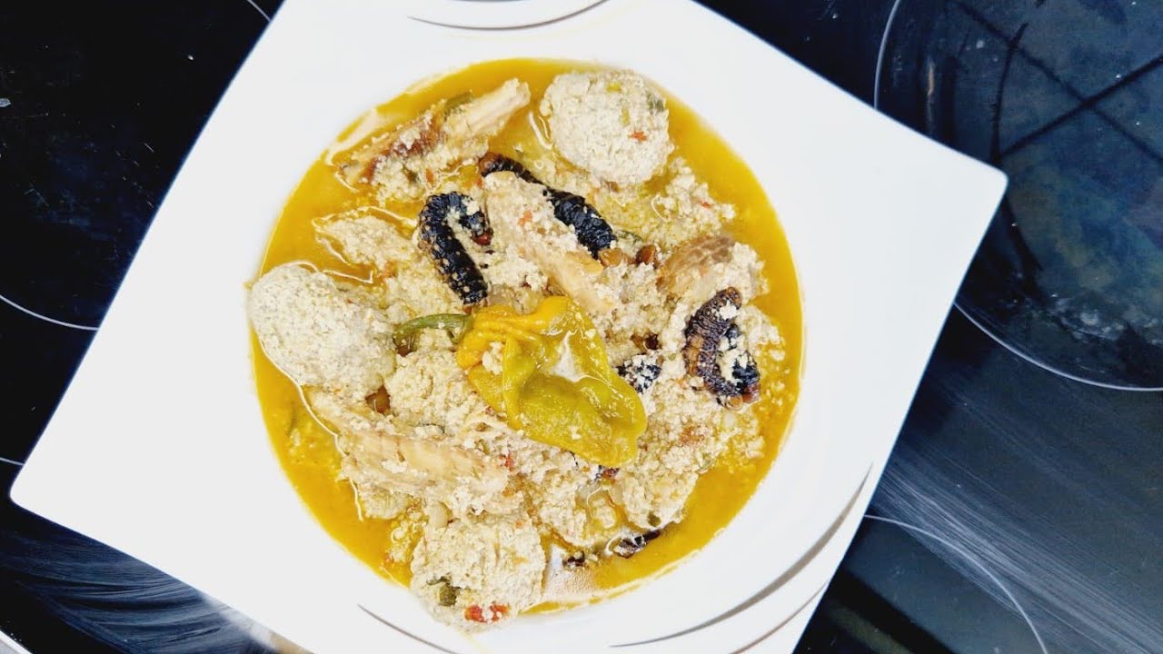 Meilleure recette: Mbika ya boule na mbinzo na Mbisi ya kokawuka/la ...