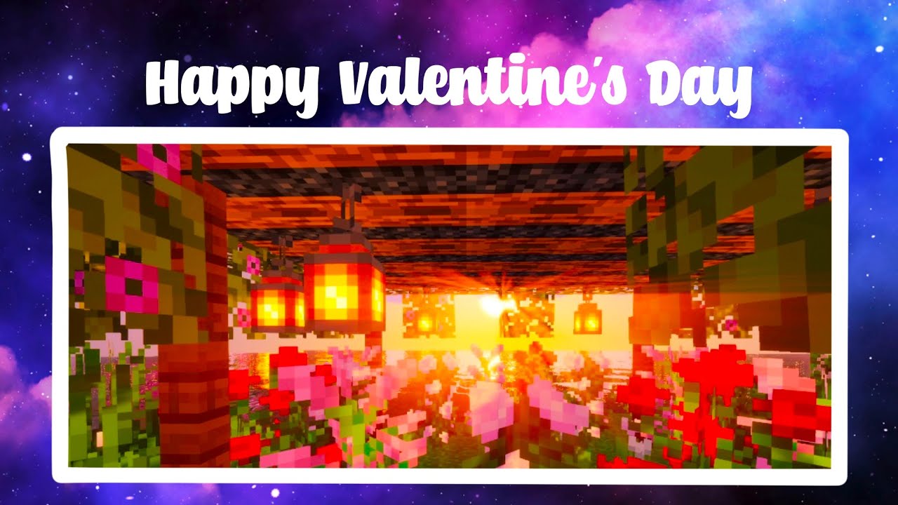 Valentine's Day | Minecraft Build - YouTube