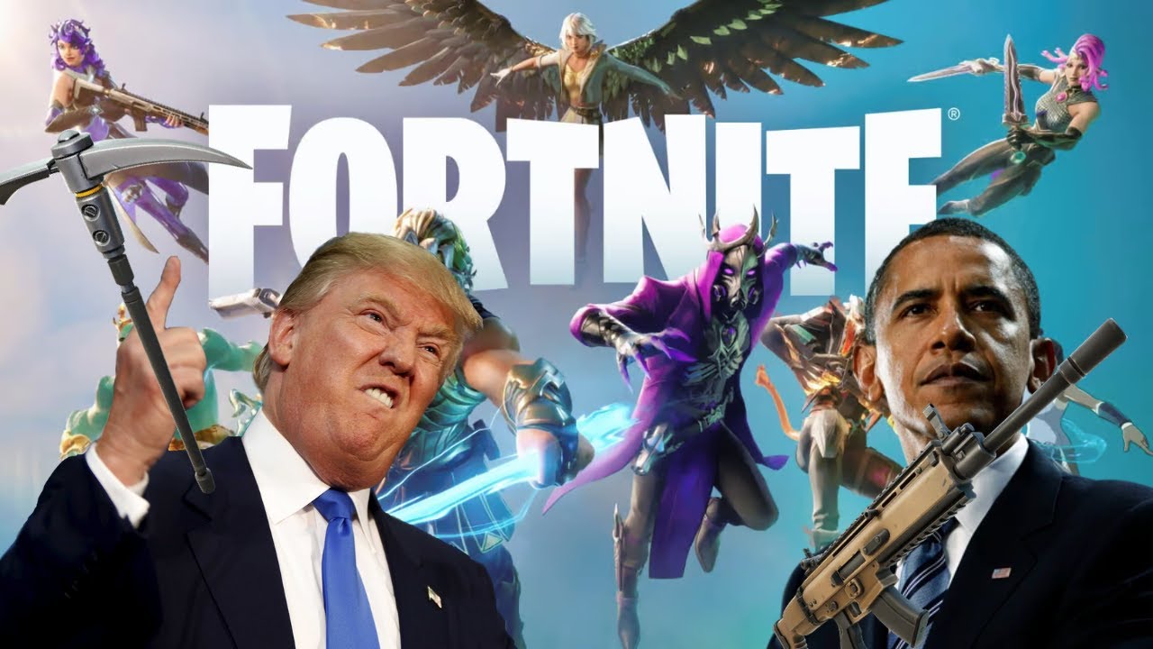 U.S. Presidents Play Fortnite - YouTube