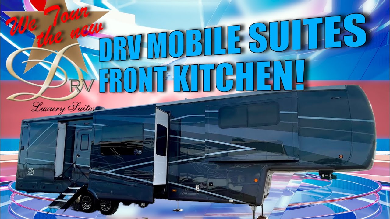 The NEW DRV 41' FRONT KITCHEN 5th wheel! // WOW! DRV 41FKRB // Full ...