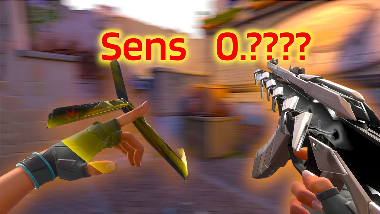 "POV: You Use Low Sens and Crouch Aim in Valorant" - YouTube