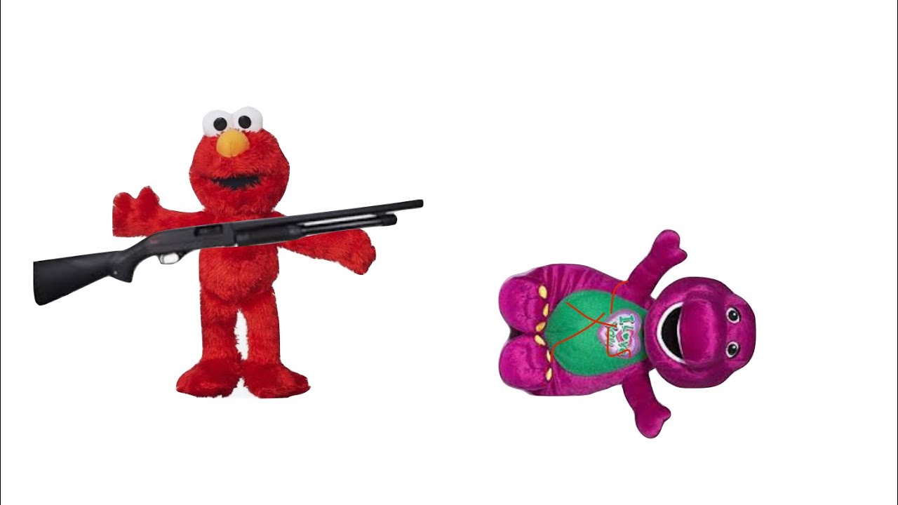 Elmo kills Barney - YouTube