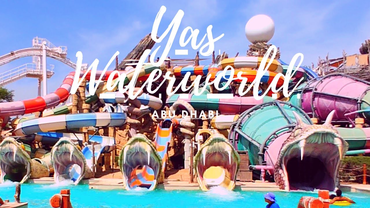 1 DAY AT YAS WATERWORLD | AMAZING RIDES AND SLIDES | ANAlain Vlogs ...