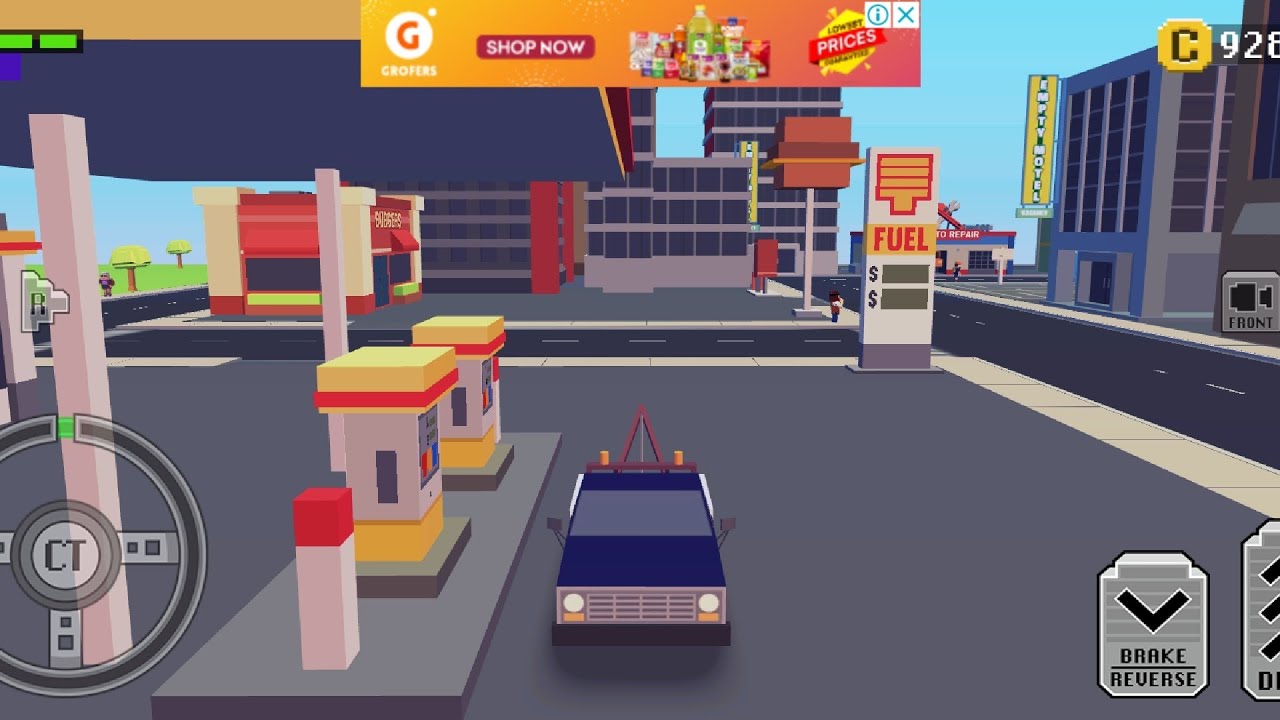 Car Driving in Crazy Town Gameplay #45 (iOS & Android) - YouTube