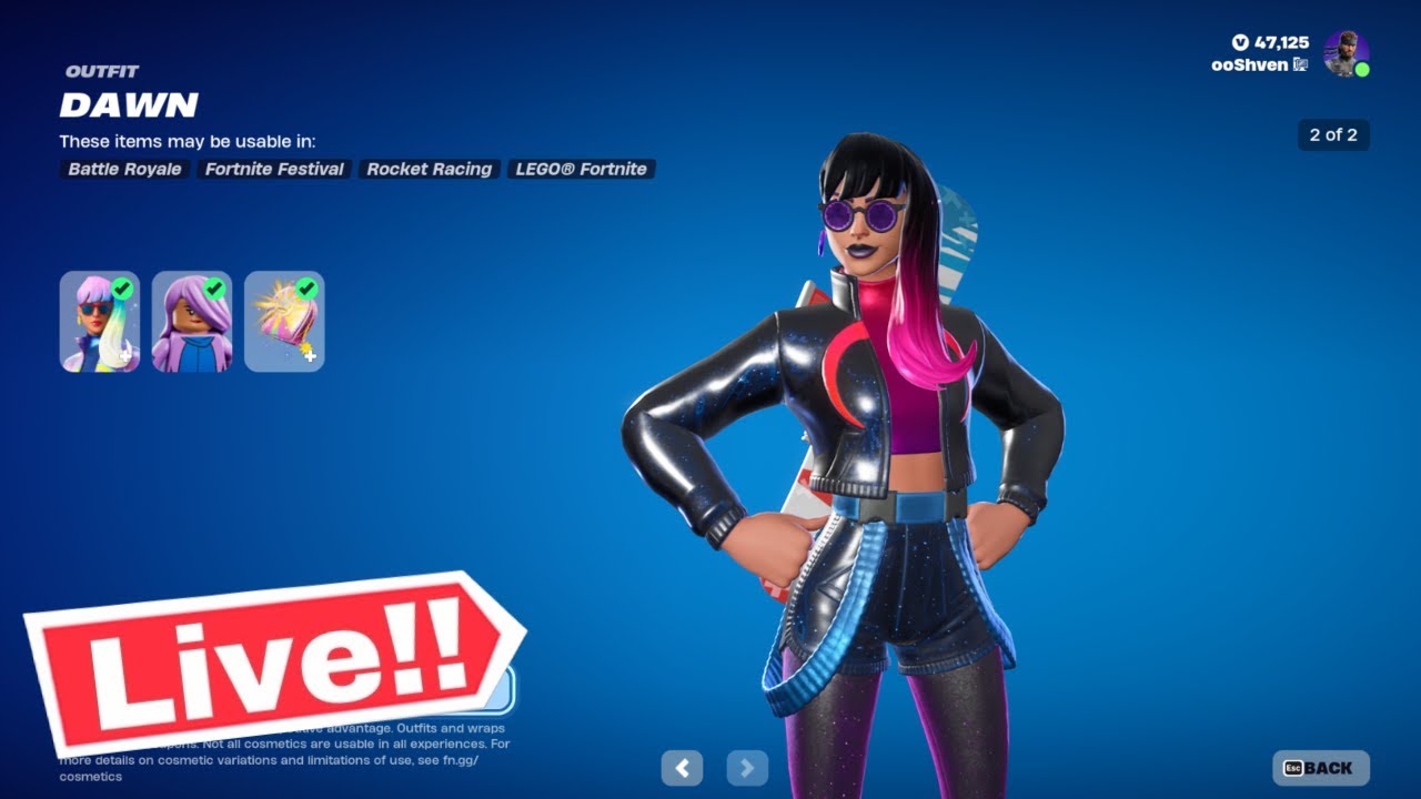 🔴 466 DAYS AGO FORTNITE ITEM SHOP LIVE Today! (Fortnite Chapter 5 ...