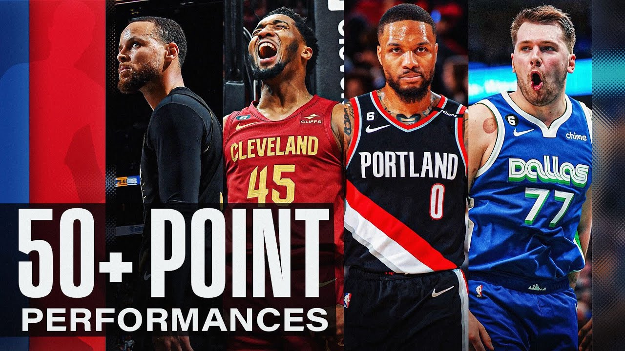 Every 50+ Point Performance of the 2022-23 NBA Season! 🔥 - YouTube