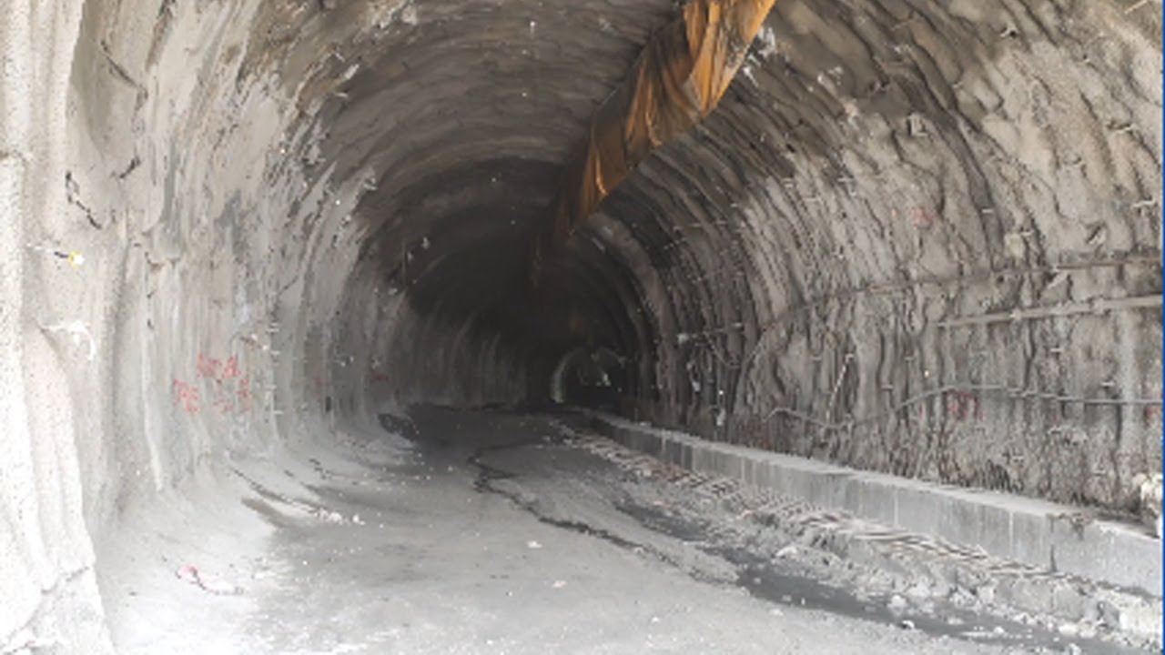 Mehar Tunnel Excavation Along Jmu-Sgr Highway Suspended After Bulges Appear On Sidewalls - YouTube