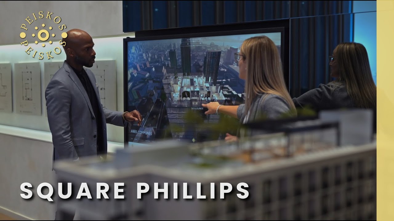 Exciting Tour of Brivia Square Phillips Showroom with SmartPixel! - YouTube