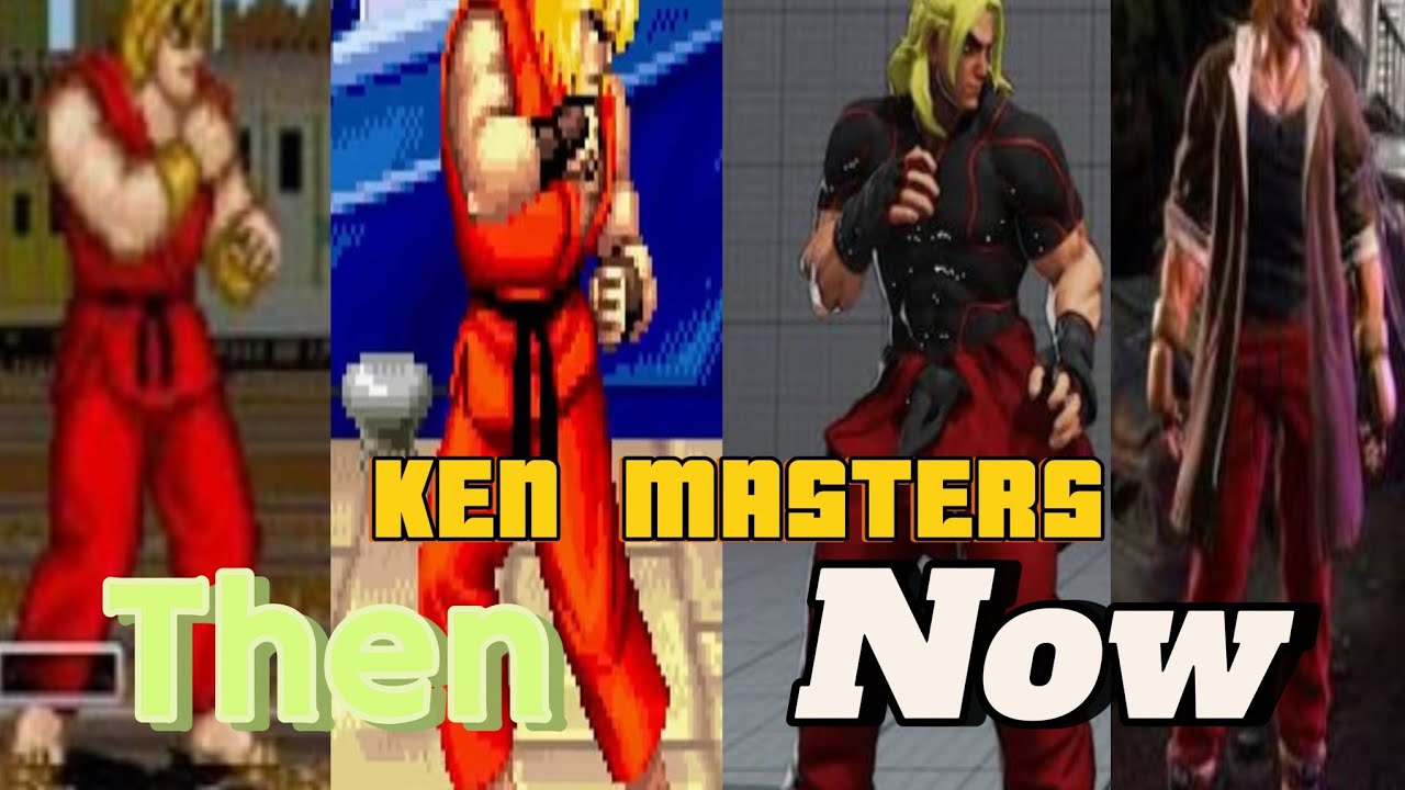 Evolution of Ken Masters (1987–2025) | Street Fighter History ...