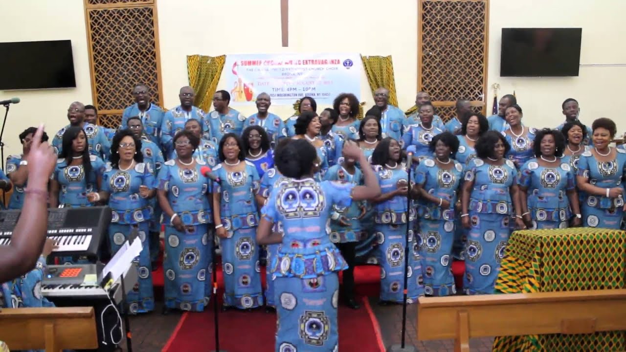 Ghana United Methodist Church Choir Program Performance - YouTube