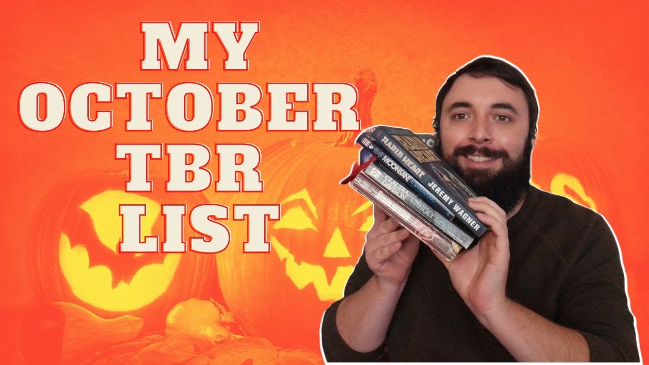 My October TBR Reading List - YouTube