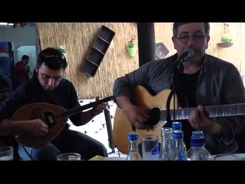 Σακης - Γιωργος Πρωτομαγια 2014 Ψησταρια Δυο Βρυσες Παγγαιο Νο2 - YouTube