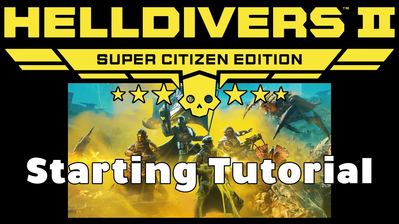 Helldivers II - Starting Tutorial - YouTube