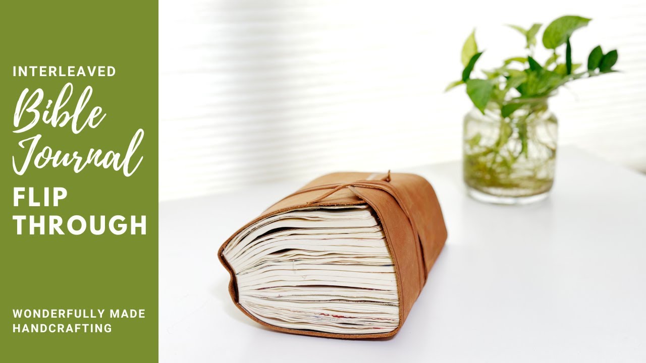 Bible Journal Flip Through | Interleaved Bible - YouTube
